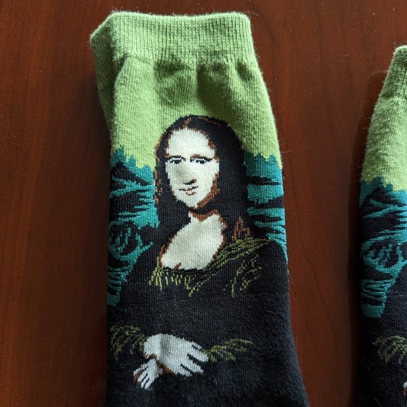 Underwear & Socks | Mona Lisa Fine Art Mens Dress Sock | Poshmark